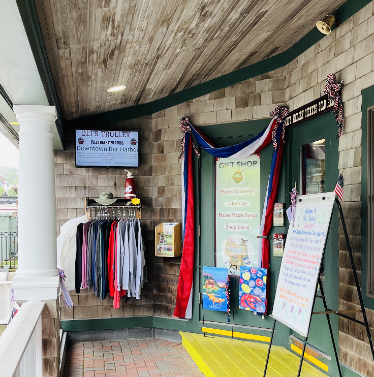 Our Acadia Park Gift Shop | Olis Trolley